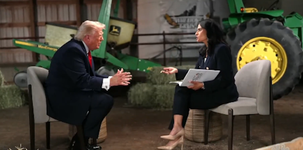 ‘thank You Darling Have A Good Time Trump Storms Out Of Interview